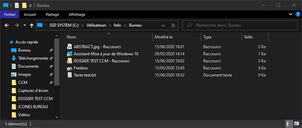 Icônes du Bureau Windows : personnaliser et afficher