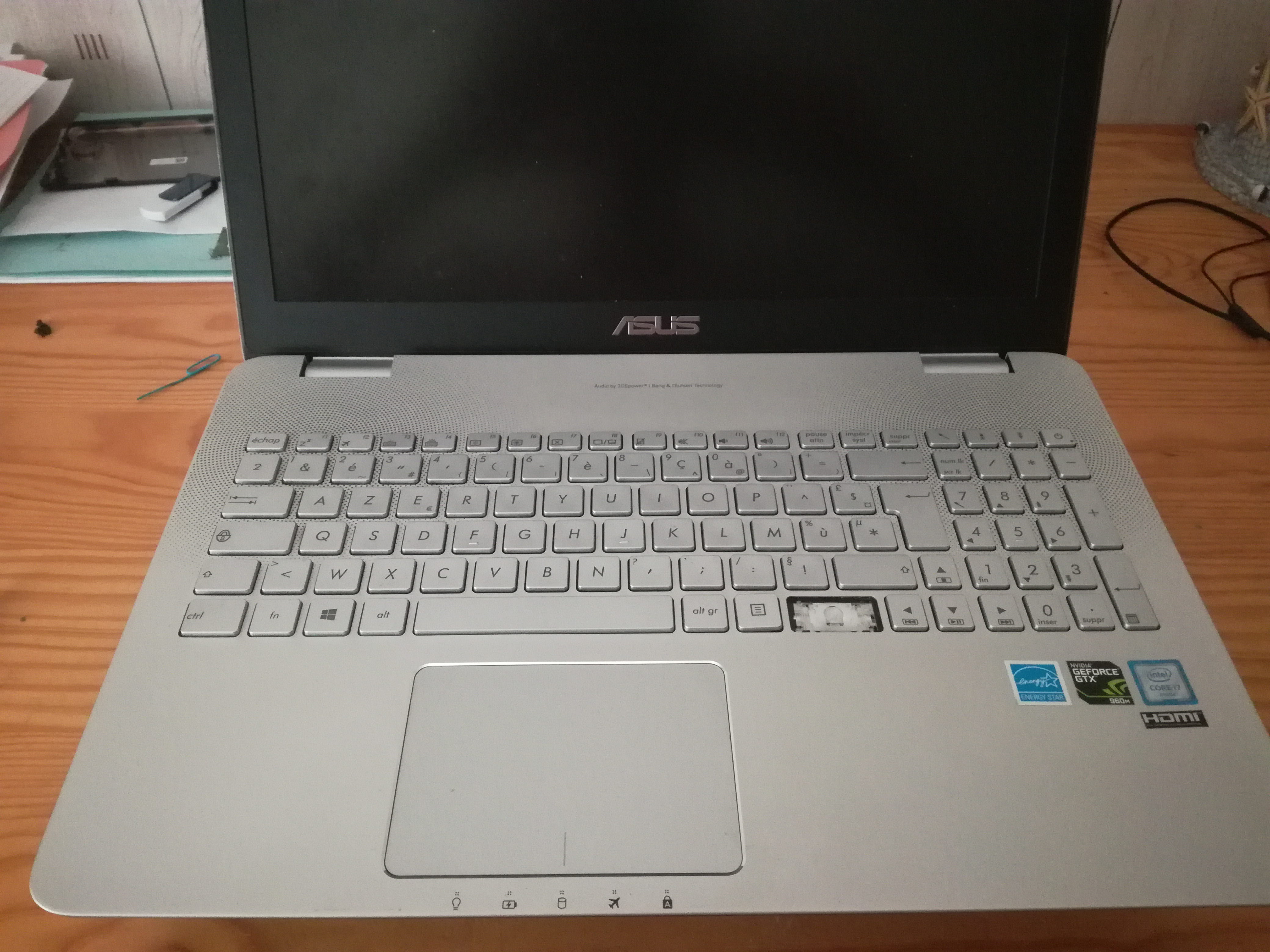 Démontage PC ASUS N551V - PC portable