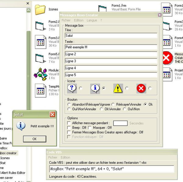 Visual Basic 2010 Tutorial Custom Message Box Youtube