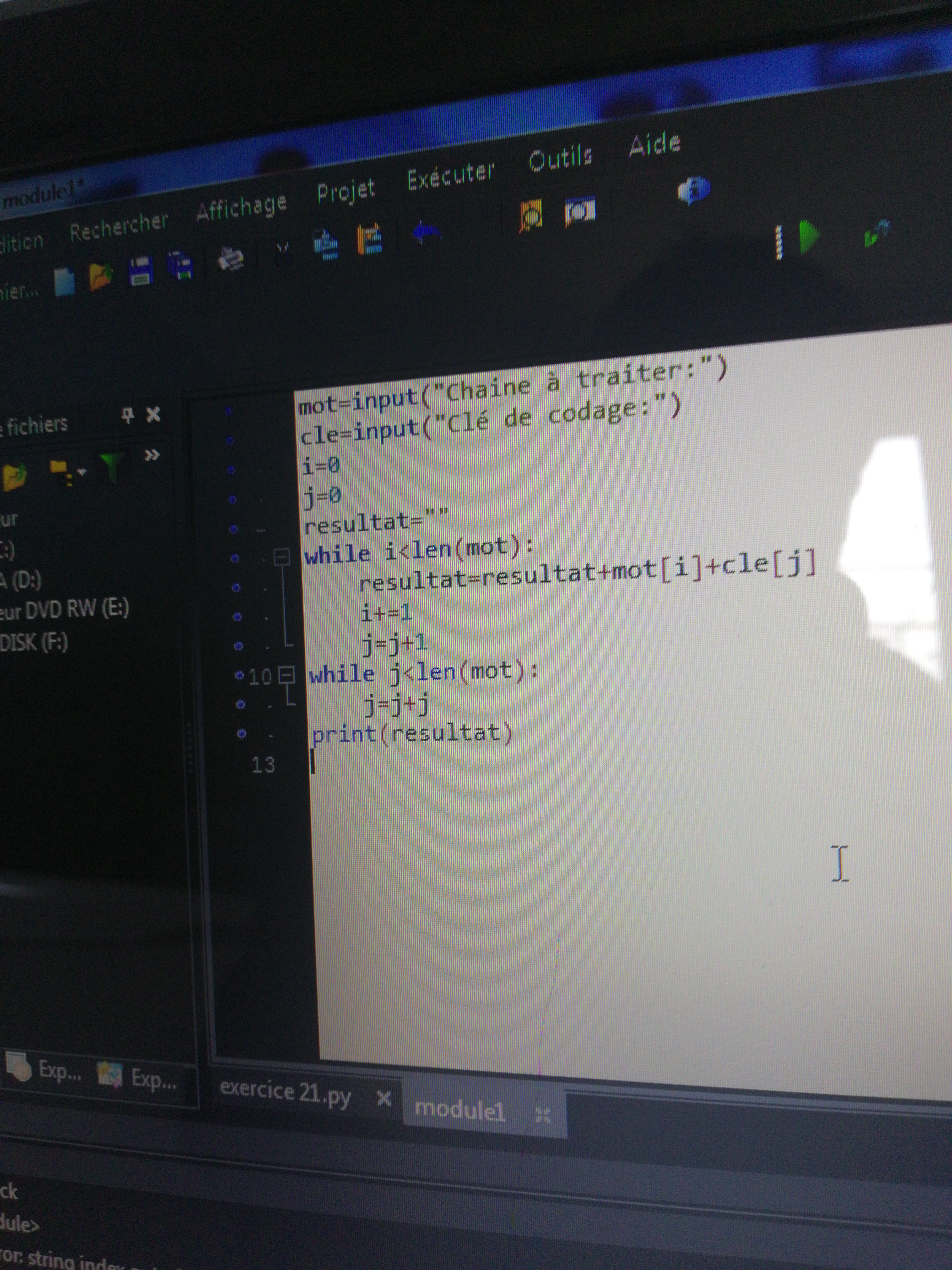 Chaîne de caractère python - Forum Python - Comment Ça Marche