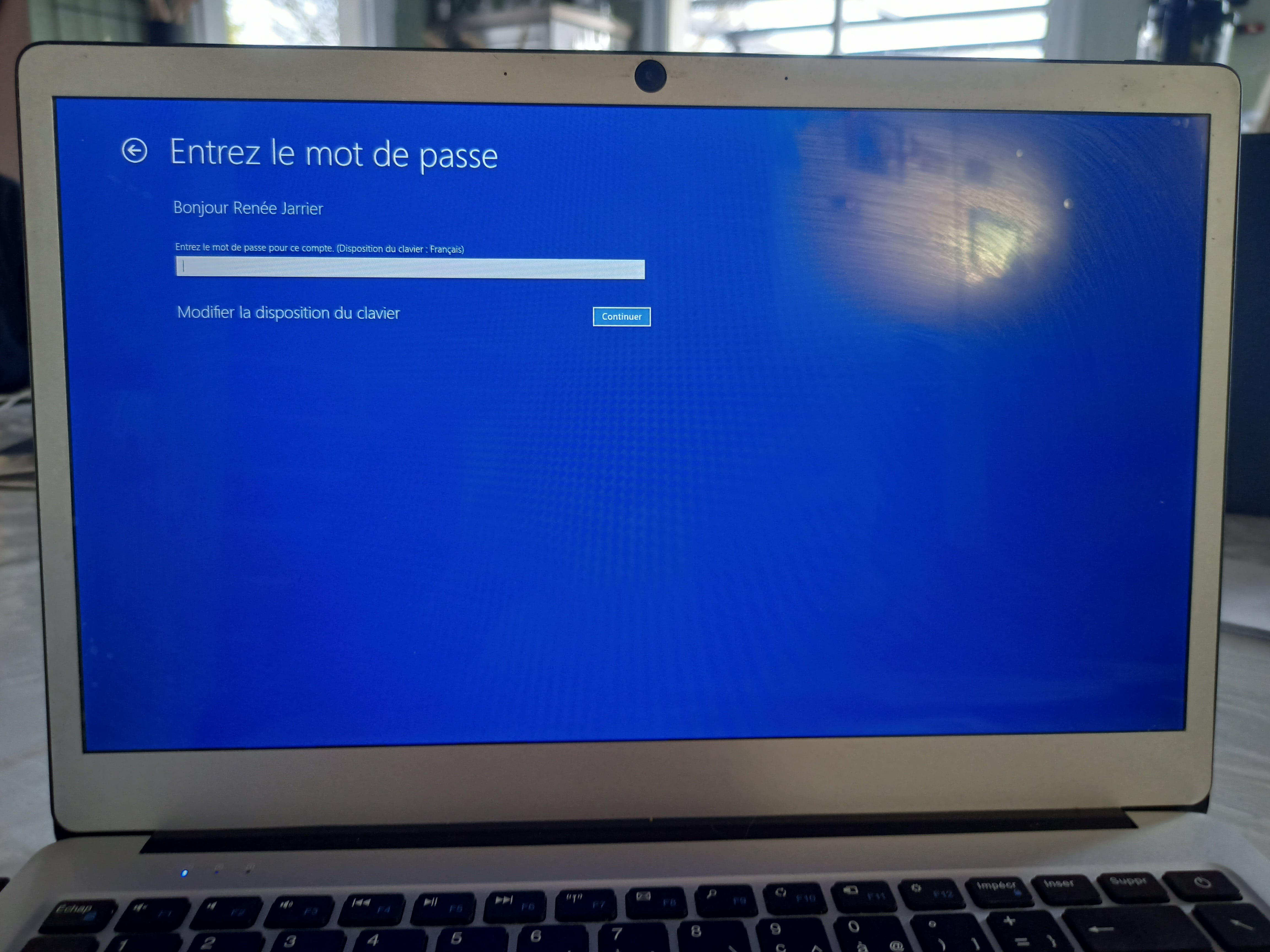 Besoin d'aide pour entrer dans mon Ordi