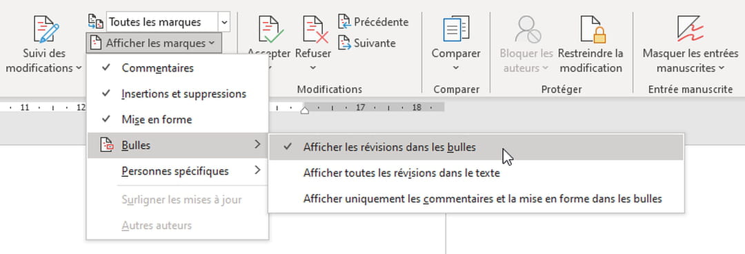 Suivi des modifications Word : comment l'utiliser