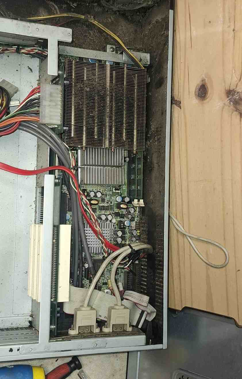 Front panel déconnecté