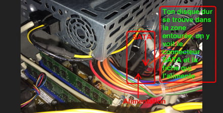 Changer disque dur Pc fixe - Matériel & Système