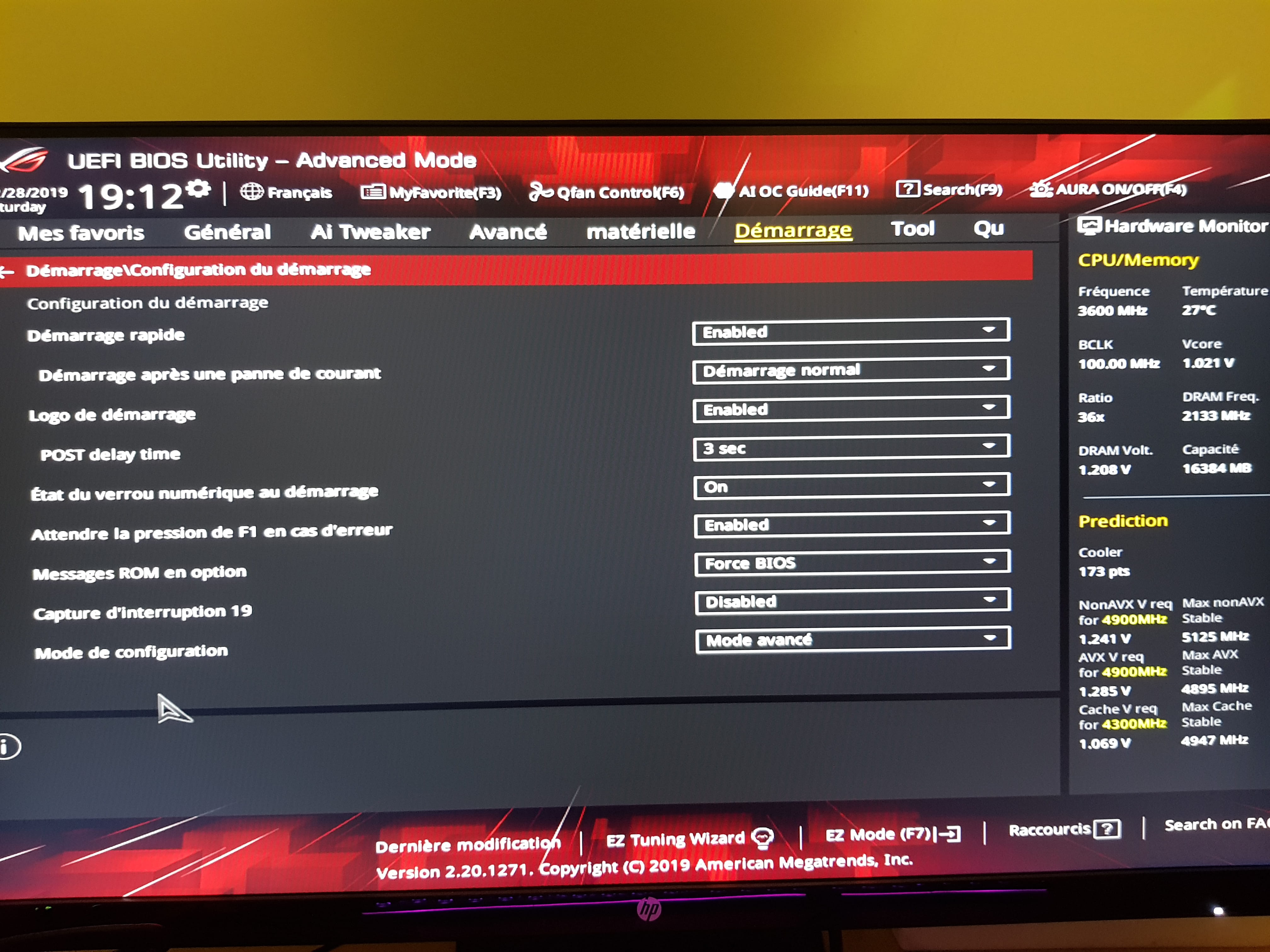 Boot Sur Le BIOS R solu Forum BIOS