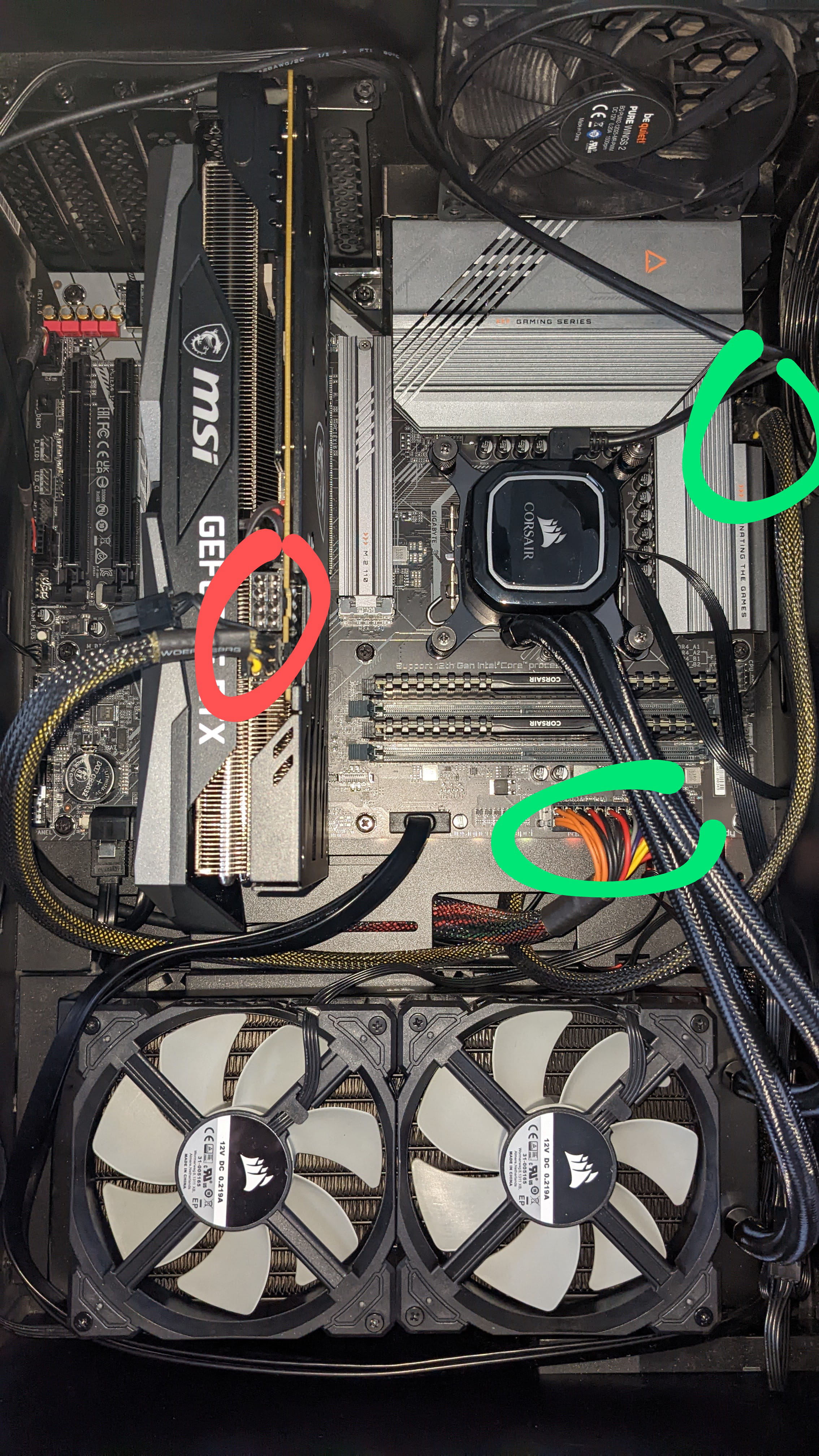 Led VGA rouge carte mère [Résolu]