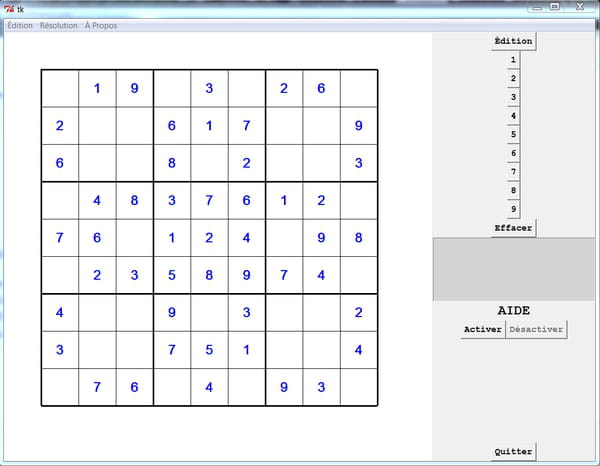 Python Sudoku En Python Avec Tkinter CodeS SourceS